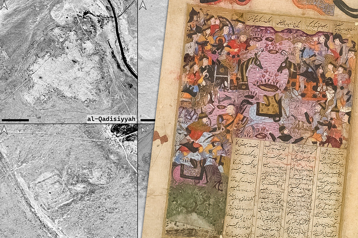 Bilder fra den kalde krigen avslører slagmark fra 600-tallet ...