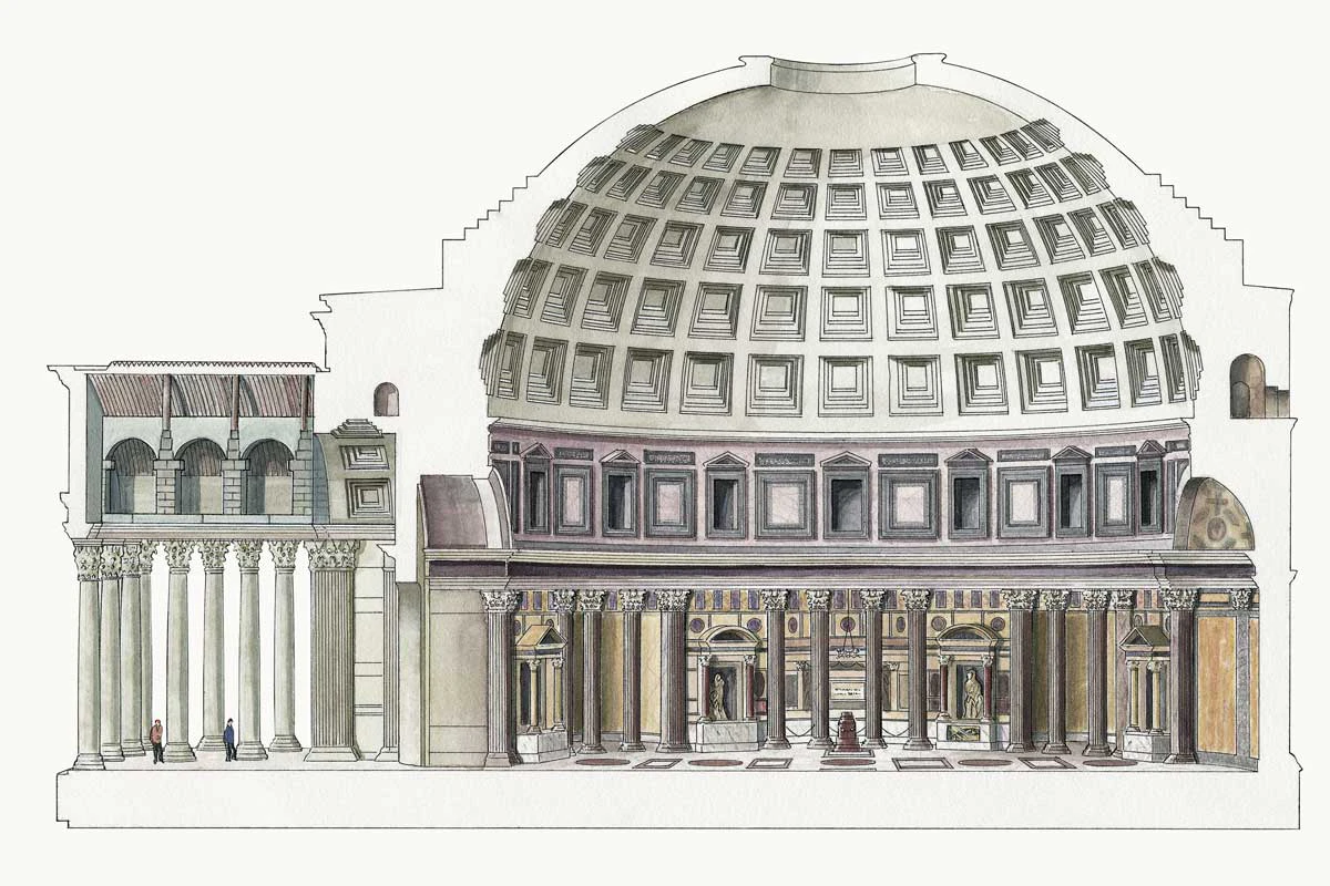 Pantheon straalde goddelijk licht op Romeinse keizers | historianet.nl
