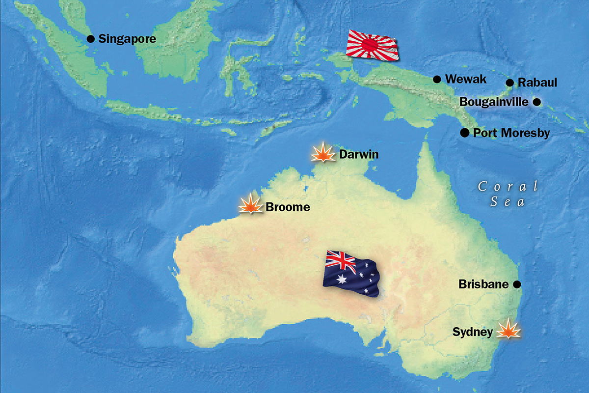 Slaget om Koralhavet frelste Australien fra japanerne | historienet.dk