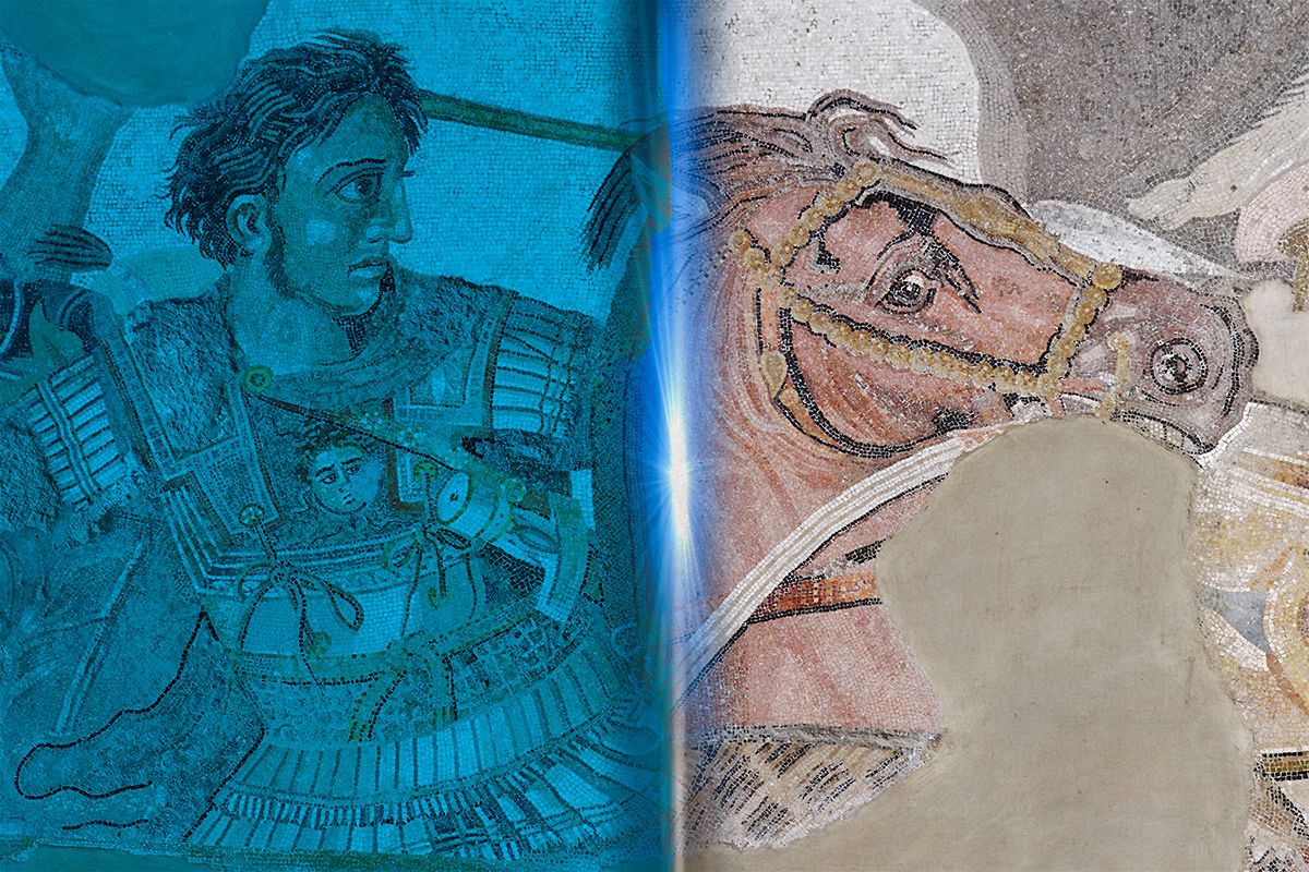 Tuore tutkimus paljasti Aleksanteri Suuren uskomattoman mosaiikin ...