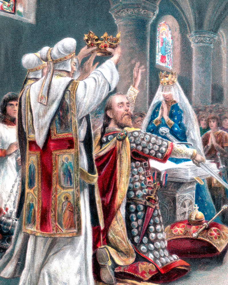 Den engelske kongerække: Vikinger mod angelsaksere | historienet.dk