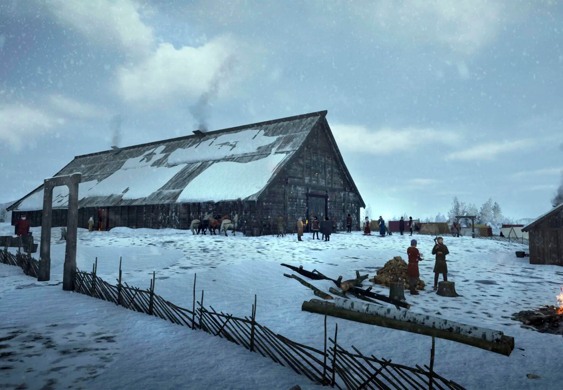 Stort långhus hittat i Norge kan vara bevis på kunglig makt ...