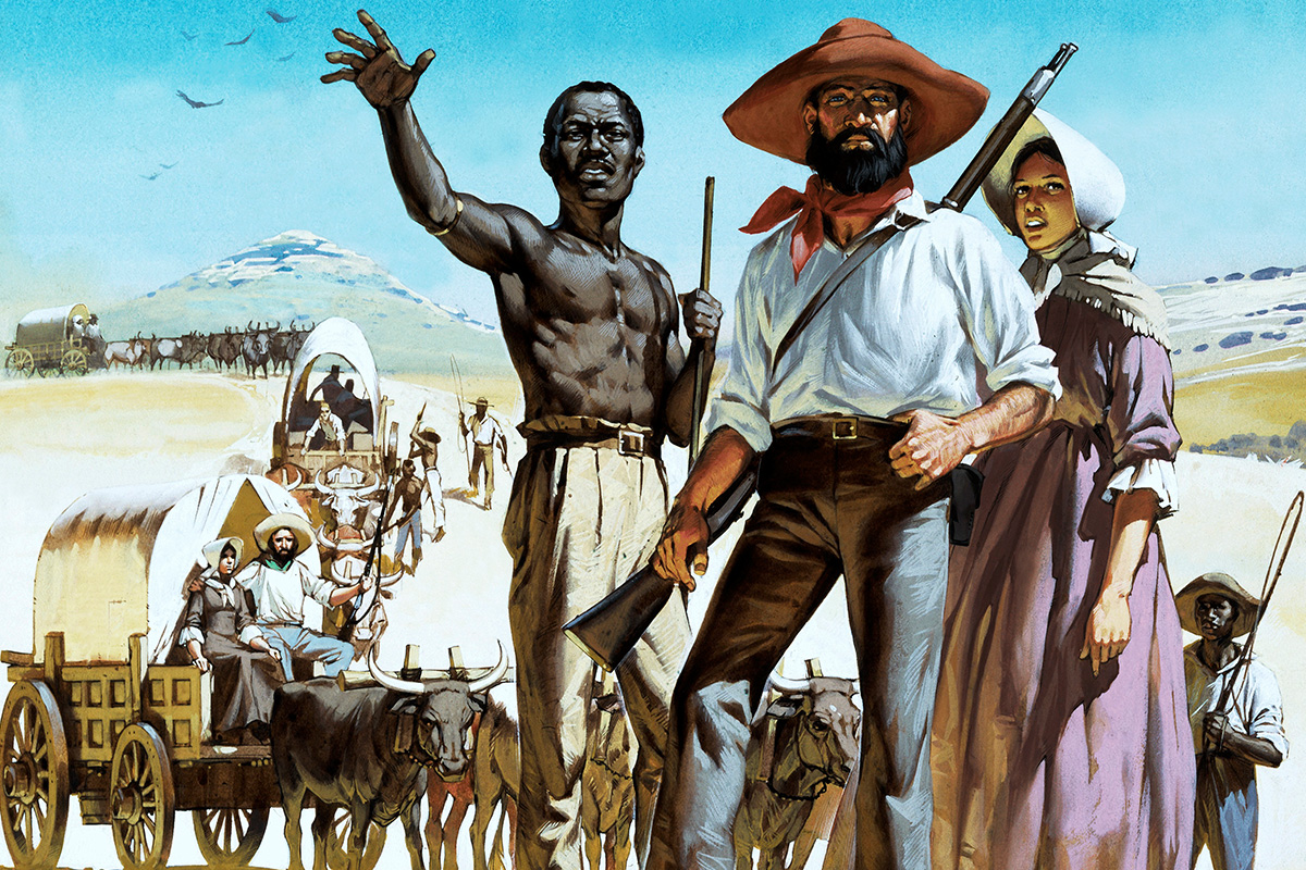 Bevæbnet med Biblen og geværet: Barske bønder indtog Sydafrika ...