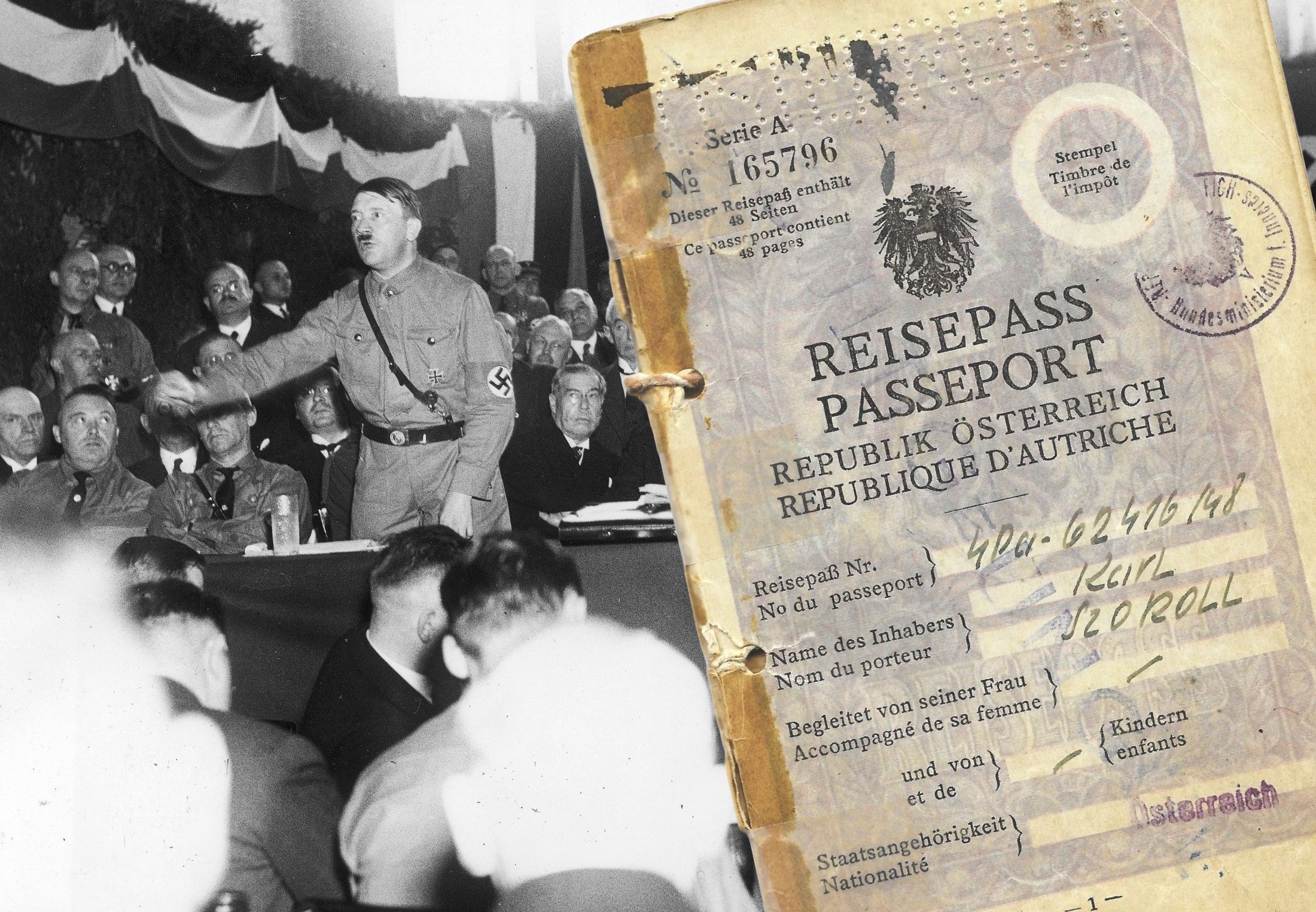 Fusk, trusler og krumspring gjorde Hitler til tysker | historienet.dk