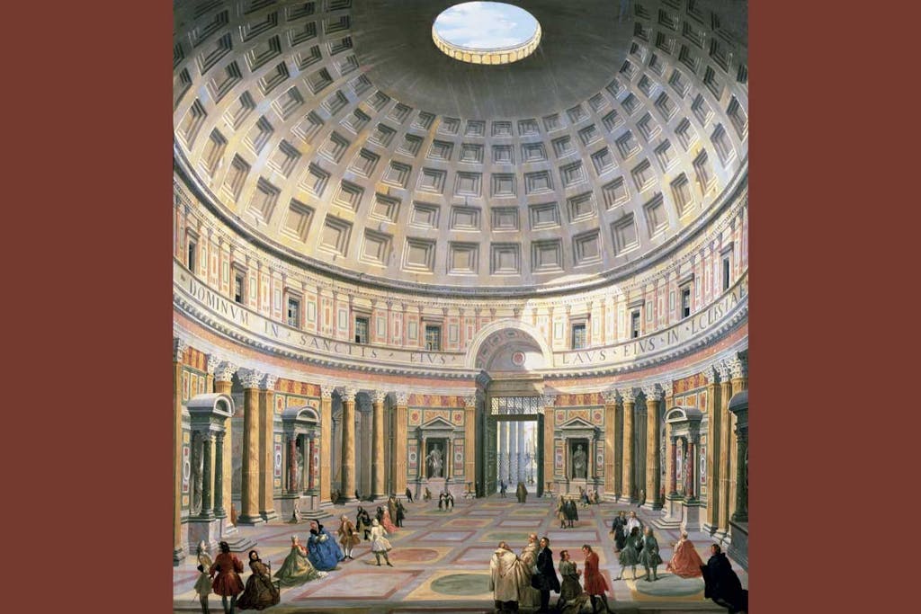 Waarom maakten Romeinse architecten een gat in de koepel van het Pantheon? / Pantheon: Best ...