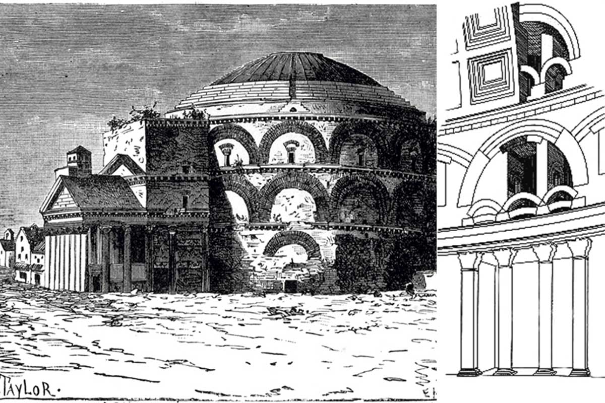 Varför gjorde de romerska arkitekterna ett hål i Pantheons kupol ...