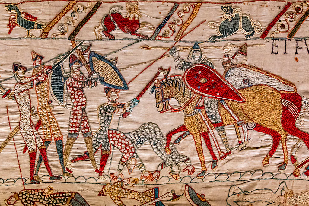 Kaikki Bayeux'n seinävaatteesta: 70 metriä propagandaa | historianet.fi