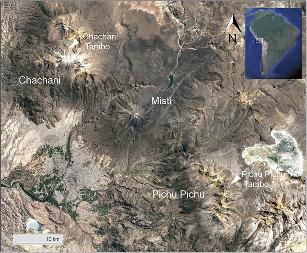 Forskere kortlægger de ruter, inkaerne tog på vej til ofring ...