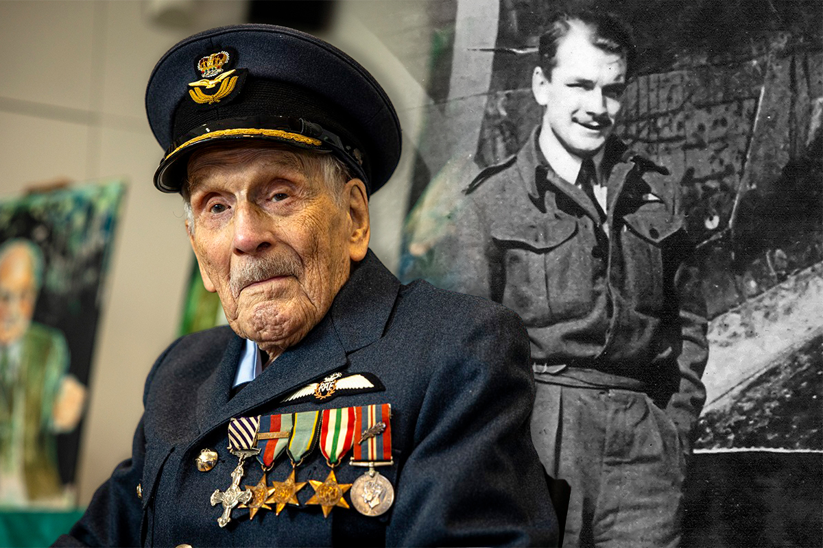 Den sidste overlevende pilot fra Slaget om England er død | historienet.dk