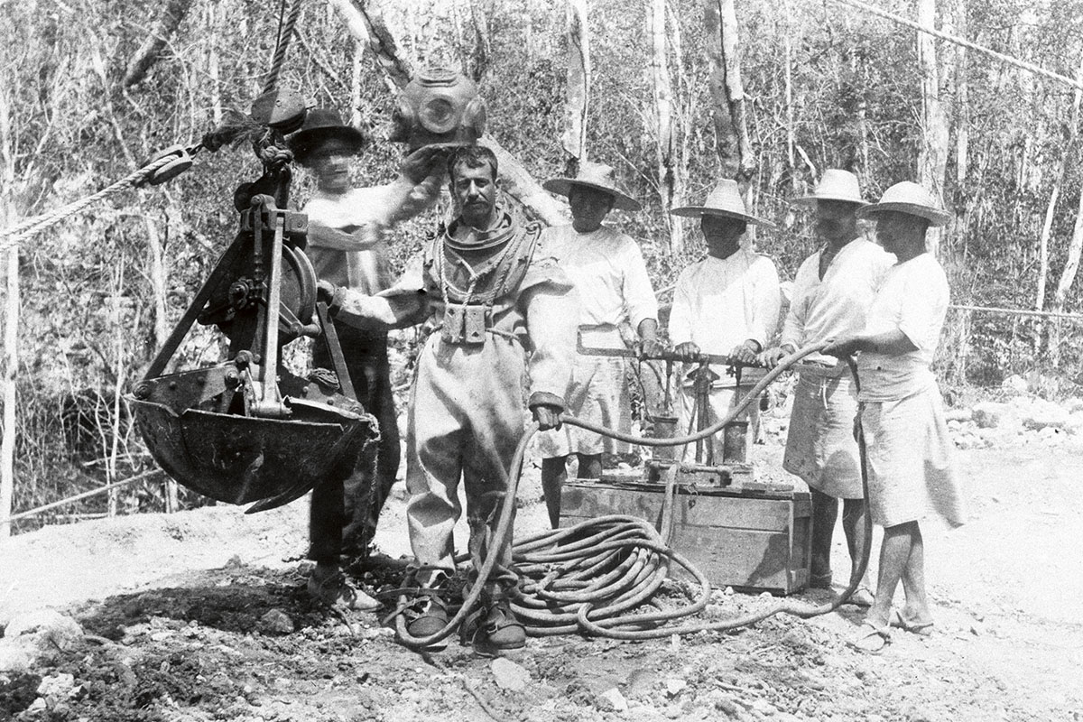 Edward Thompson jaktet på mayaenes glemte gull ved Chichen Itza ...