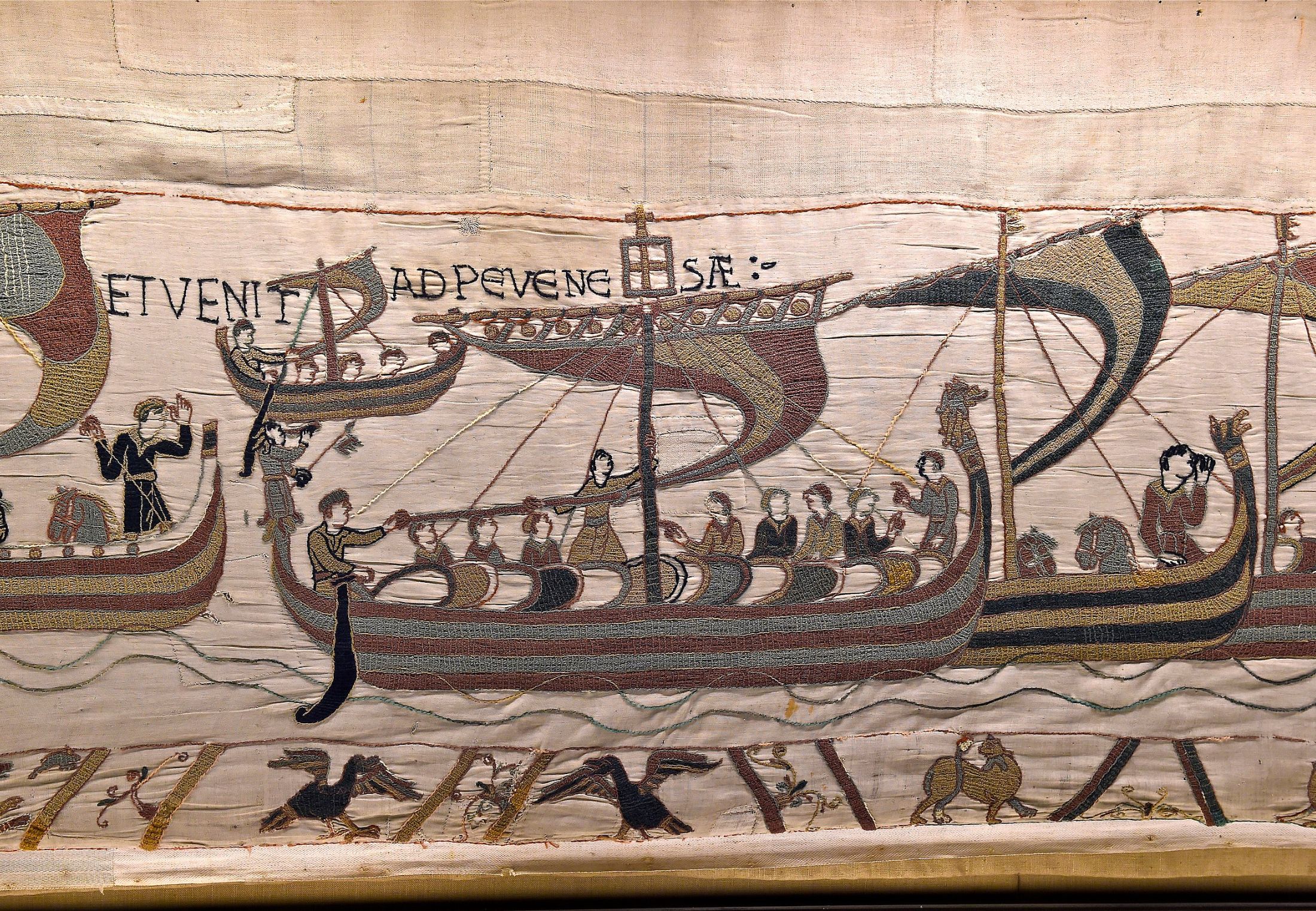 Vikingernes stribede sejl holdt svamp og råd i skak | historienet.dk