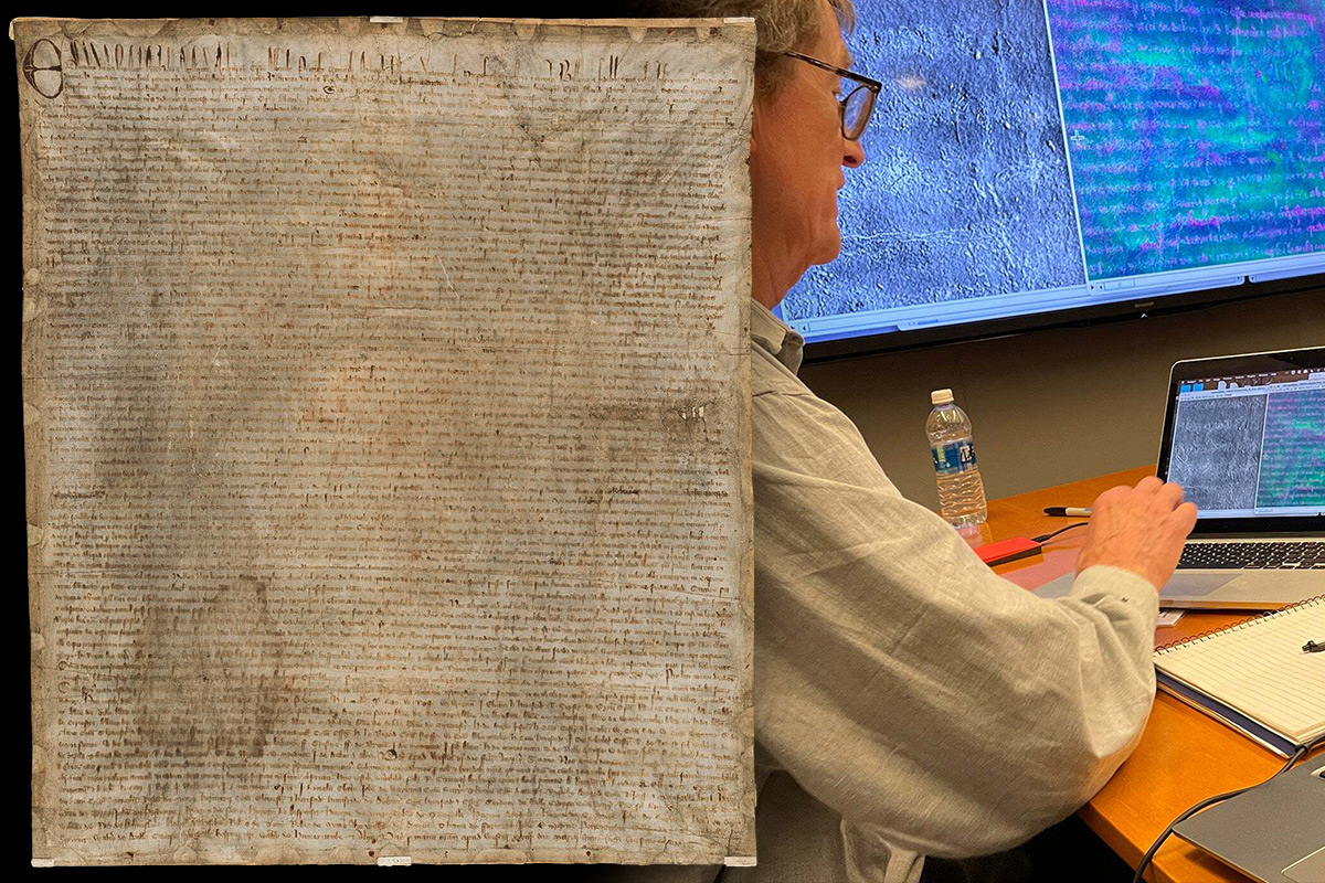 Alkuperäinen Magna Carta -asiakirja on piileskellyt kirjastossa ...