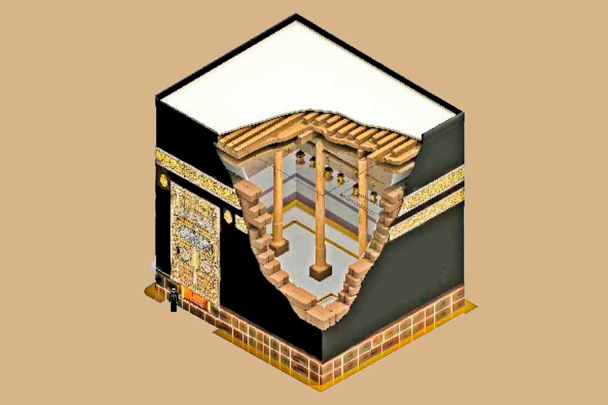 Kaäba: Zwarte kubus is centrum van islam | historianet.nl