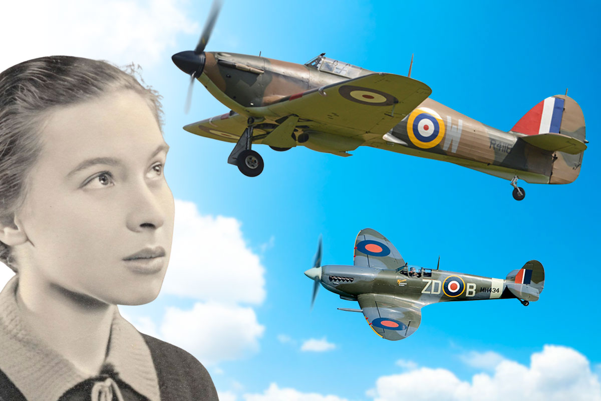 Hazel Hill︱Tiener hielp de Duitse luchtmacht verslaan | historianet.nl