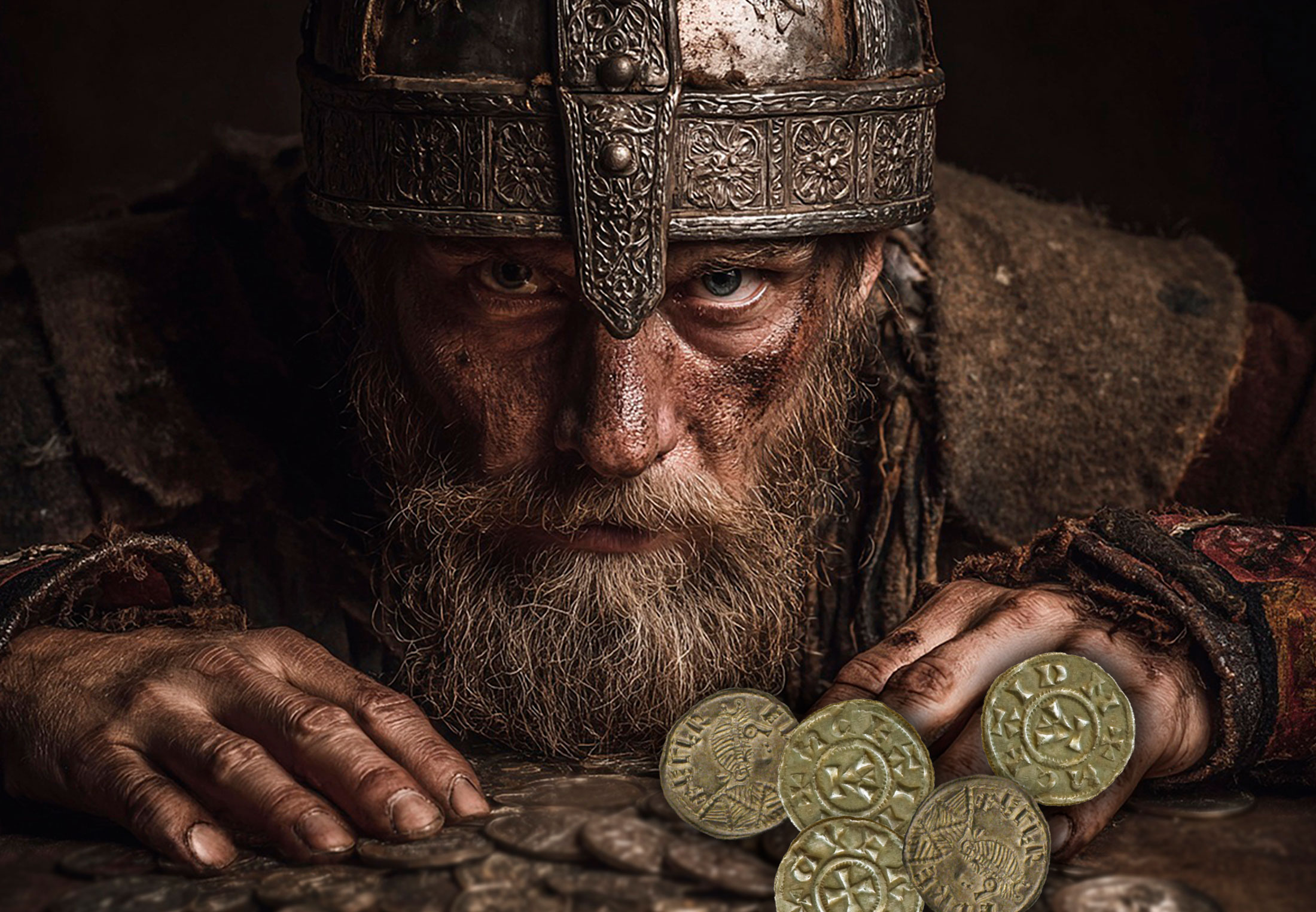 Vikingerne krævede beskyttelsespenge: Danegæld | historienet.dk