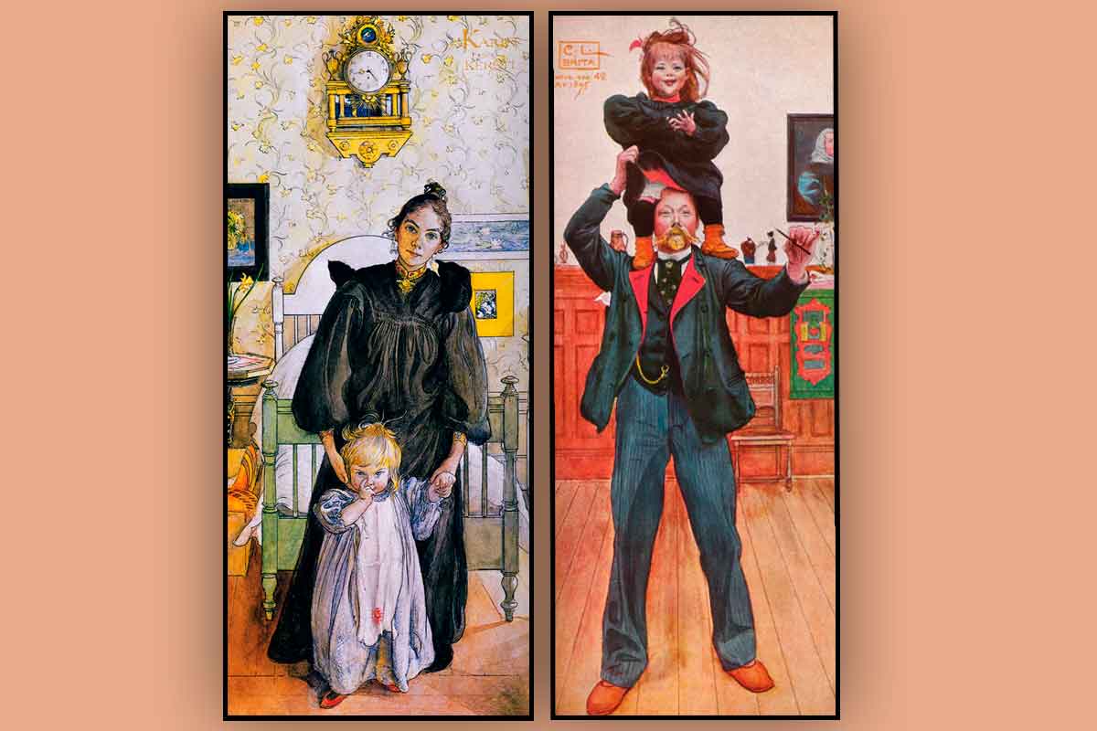 Carl Larsson: Ekteparet bak den svenske boligdrømmen | historienet.no