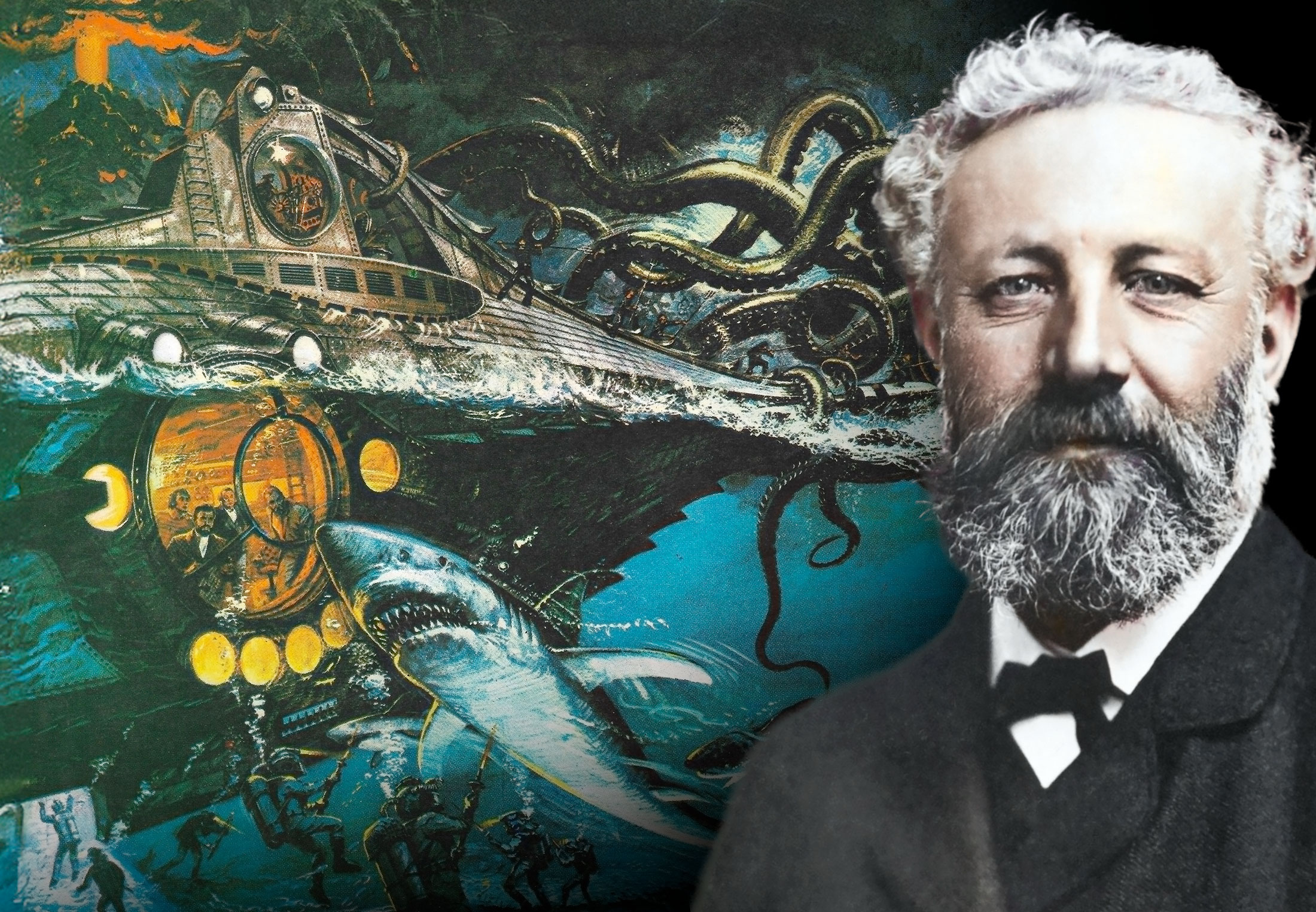 Jules Verne: Den store äventyraren lämnade aldrig sitt skrivbord ...