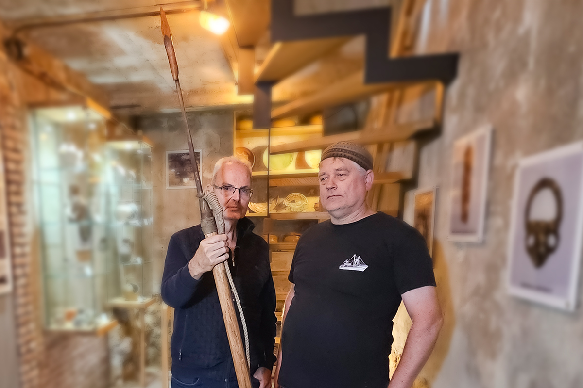 Sjelden harpun funnet under gulvbordene i nederlandsk hus | historienet.no