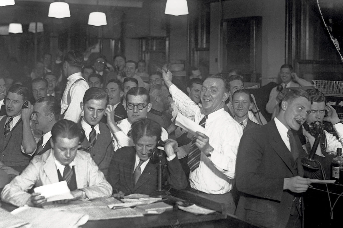 Wall Streetin romahdus vuonna 1929: Yhdysvallat menetti miljardeja ...