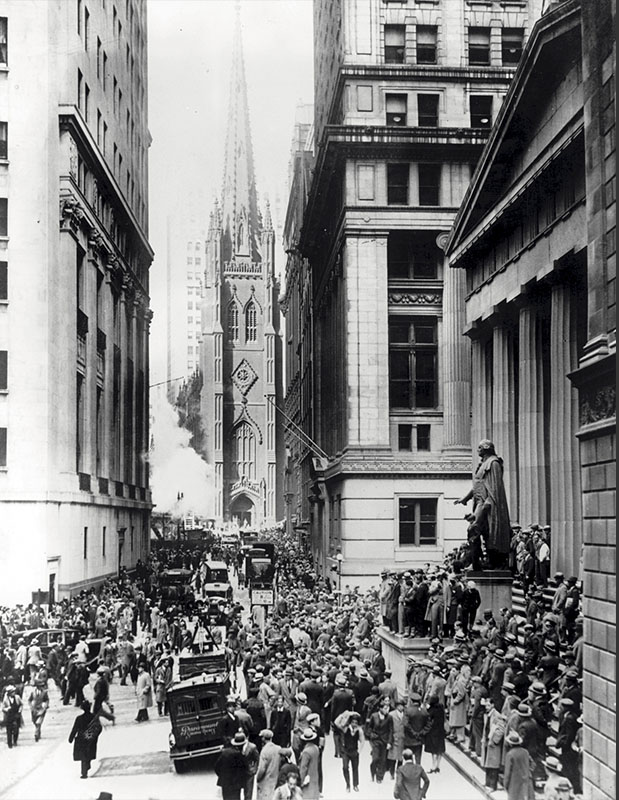 29. oktober 1929: Børskrakket på Wall Street | historienet.no