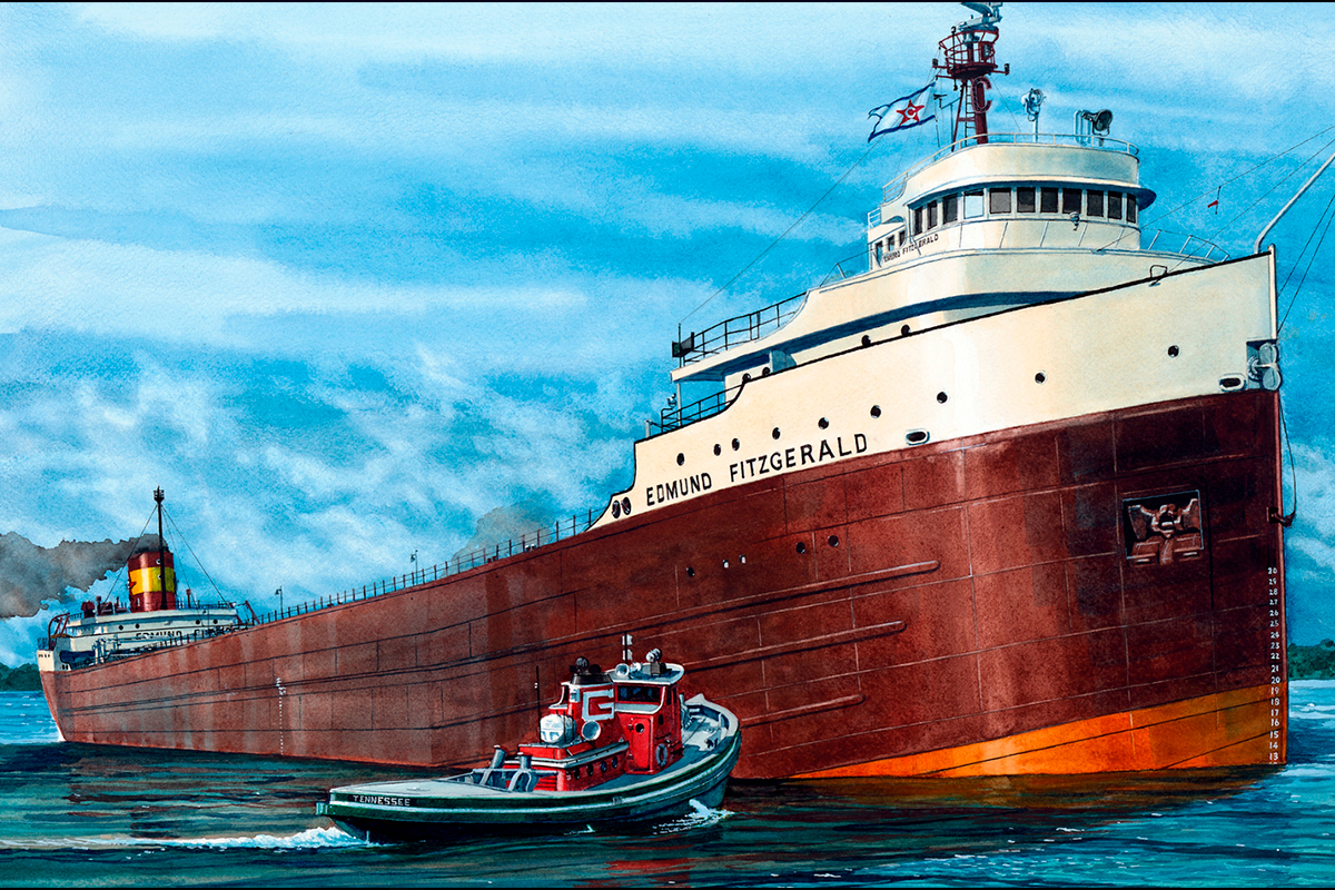 Den uløste gåde om det forsvundne transportskib på Lake Superior ...