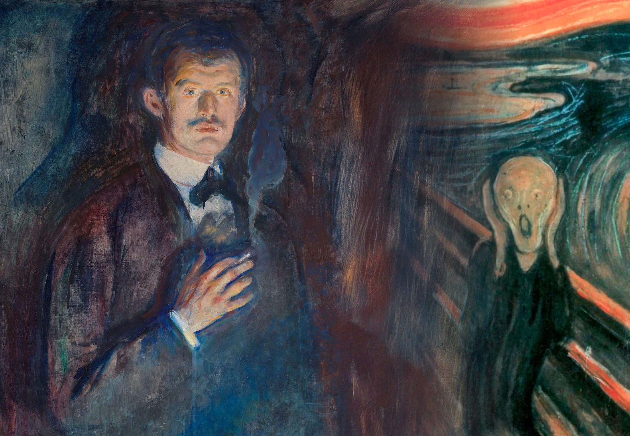 Edvard Munch: Da angsten ble kunst | historienet.no
