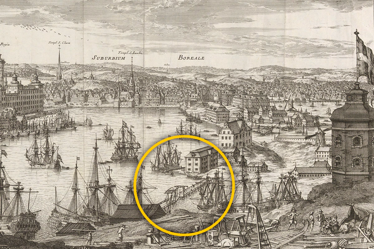 Zeldzame aanblik – historisch scheepswrak opgedoken midden in Stockholm ...