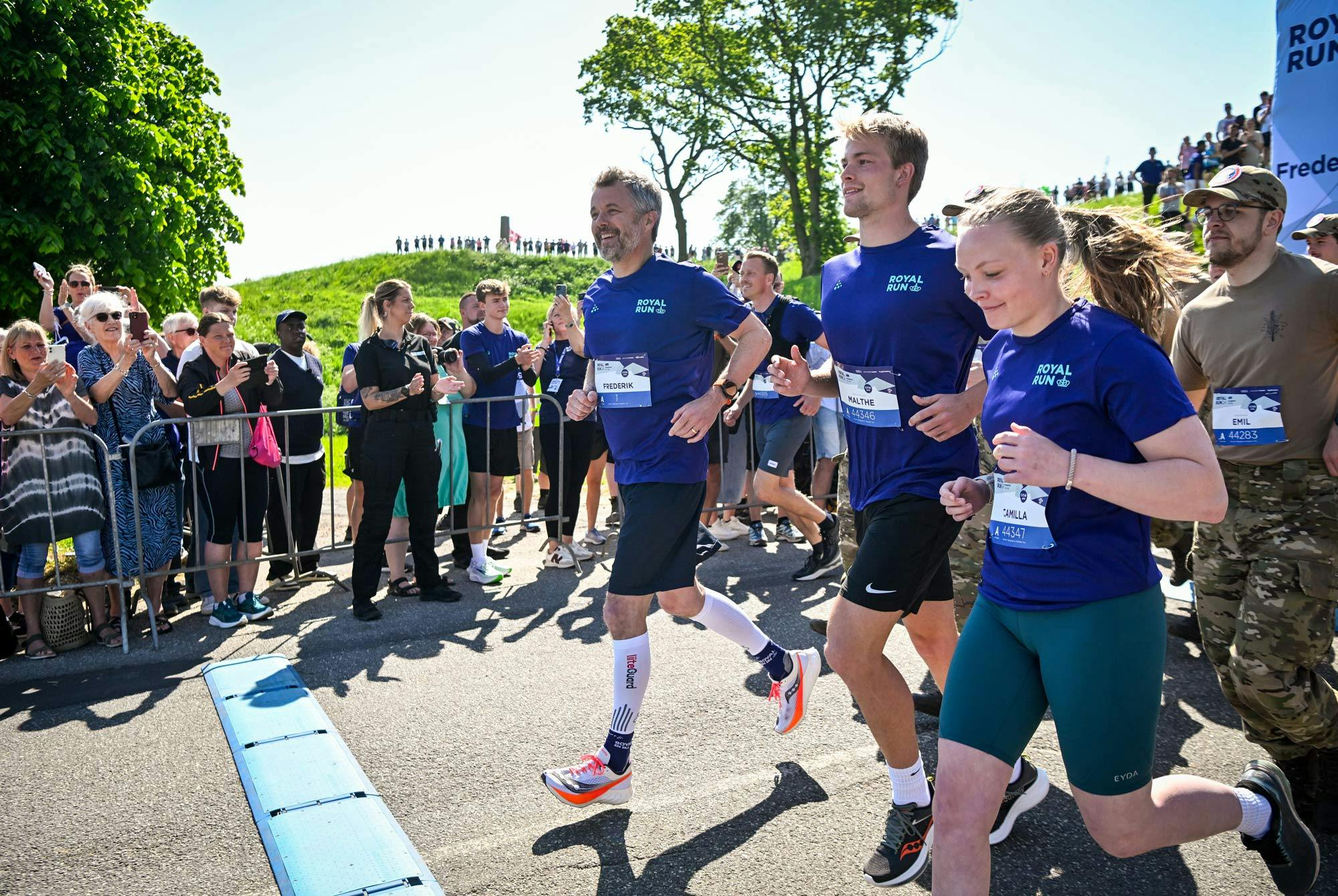 Royal Run 2025 – se hvor kongefamilien løber med | iform.dk