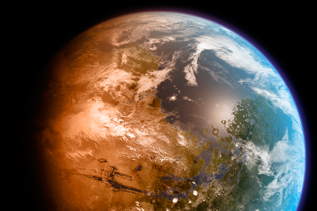 Wordt Mars de tweelingplaneet van de aarde? | wibnet.nl