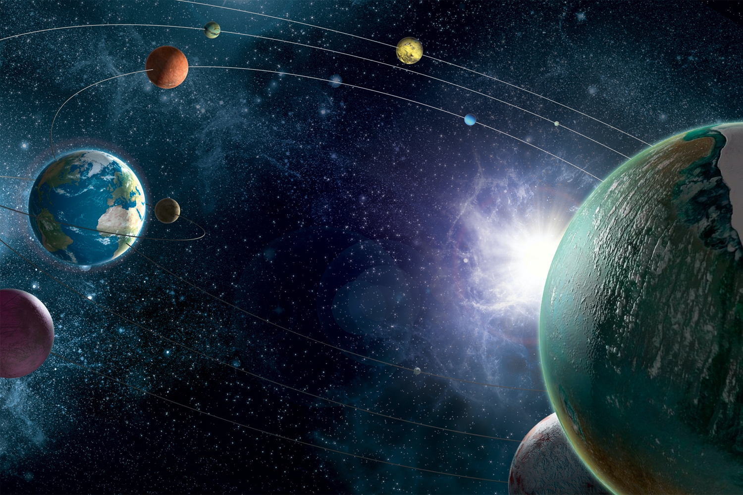 Solsystemet | Planeter i solsystemet | illvet.se