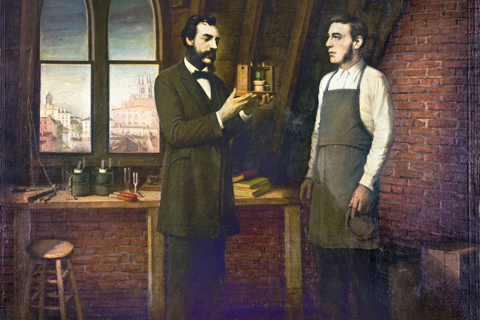 Uit de archieven van de wetenschap: De strijd om de telefoon | wibnet.nl