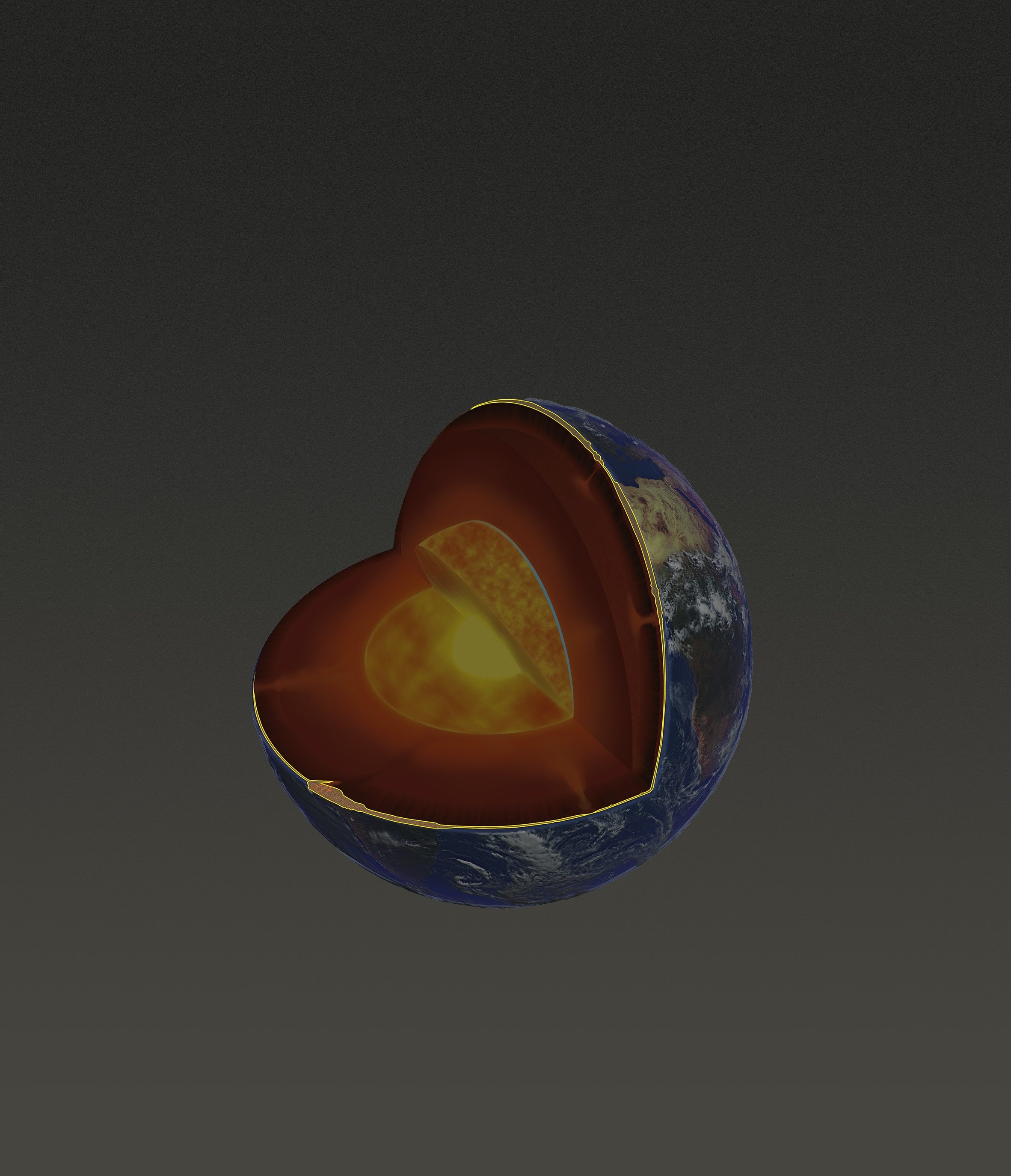 Deep beneath a massive mountain range, Earth is undergoing dramatic ...