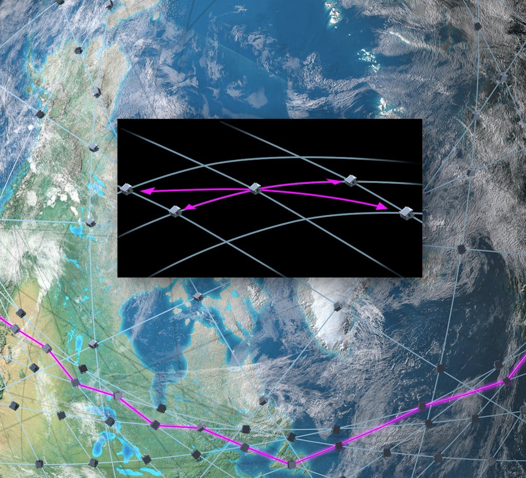Starlink: zo zie je de satellieten vanuit je tuin | wibnet.nl