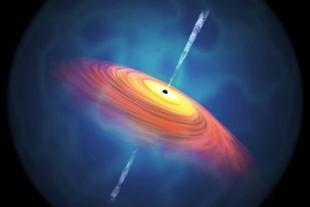 Astronomer finder sorte huller fra universets barndom | illvid.dk