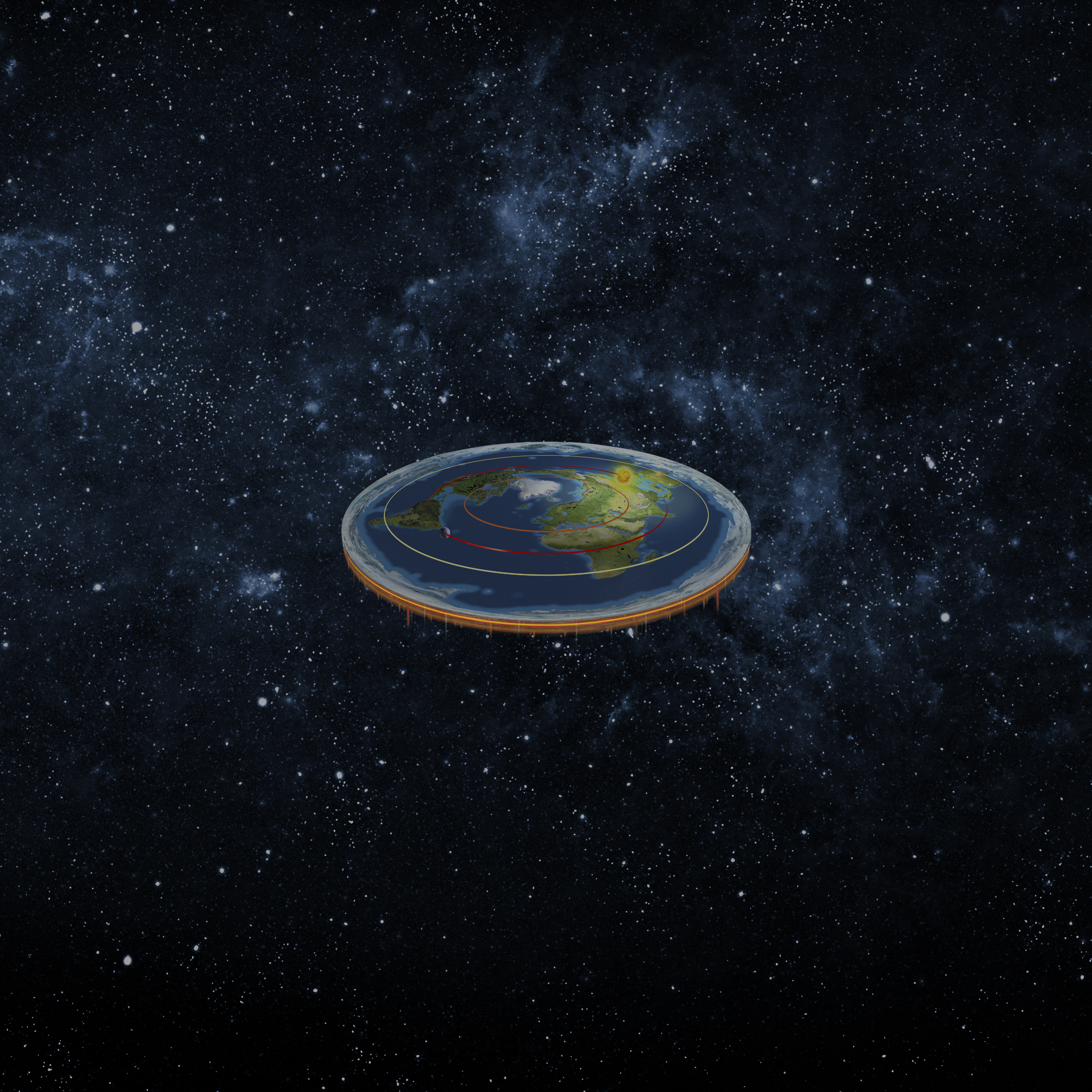 Nee! De aarde is niet plat | wibnet.nl