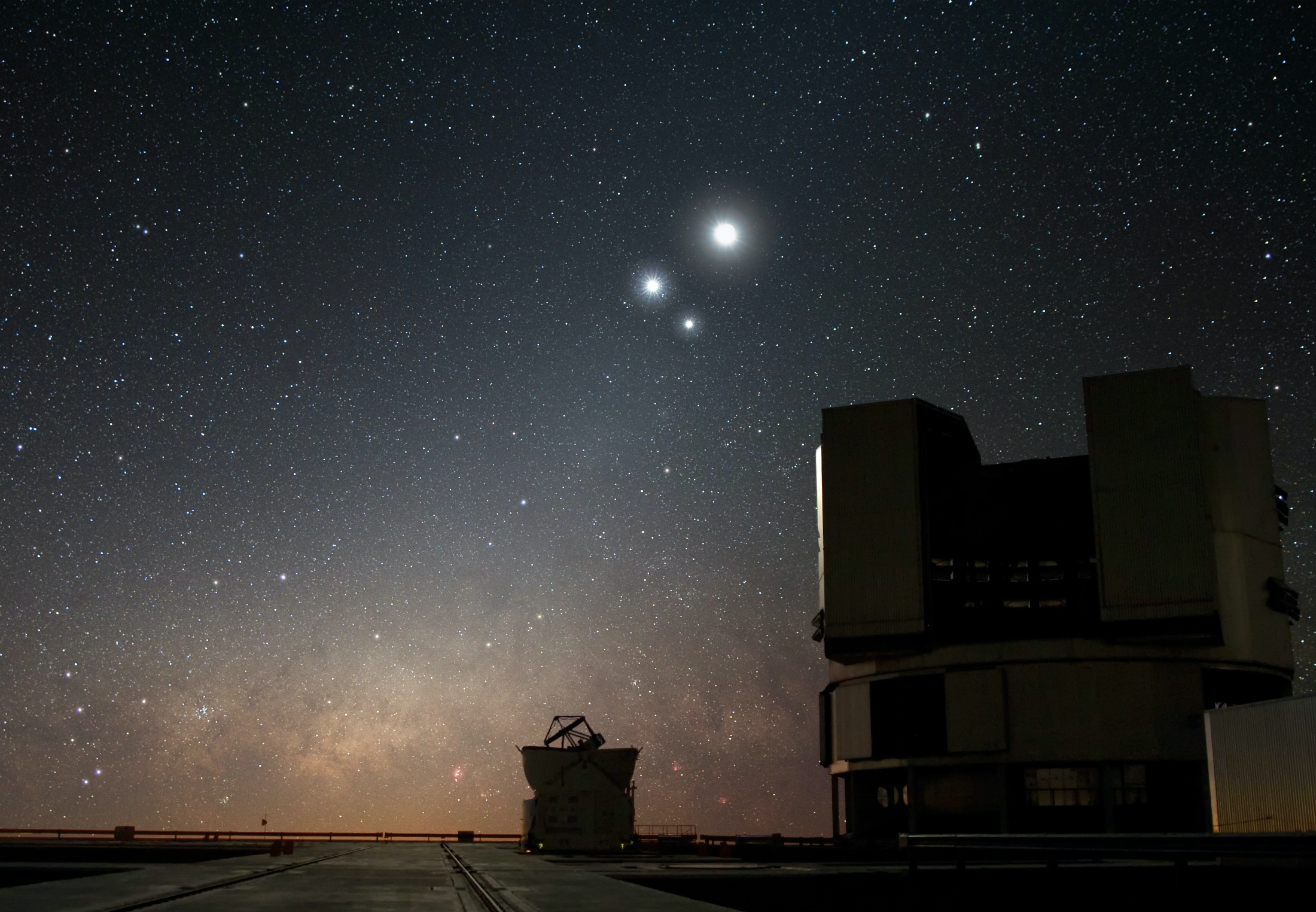 Konjunktion 2020 - Jupiter og Saturn står helt tæt | illvid.dk