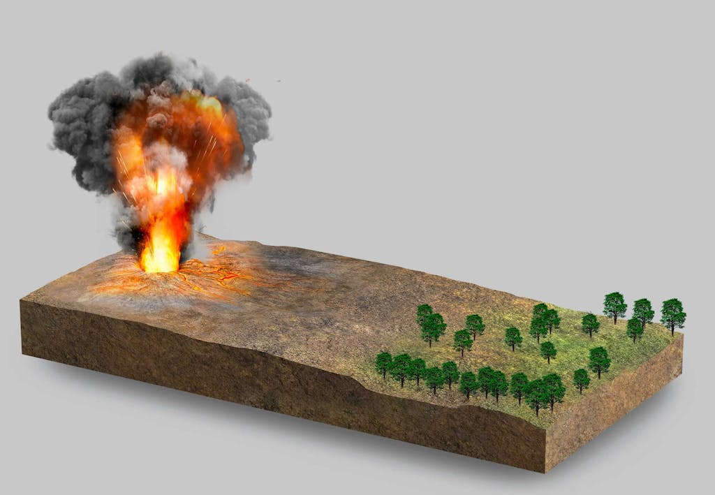Supervulkaner - Hvor ofte går supervulkaner i udbrud? | illvid.dk