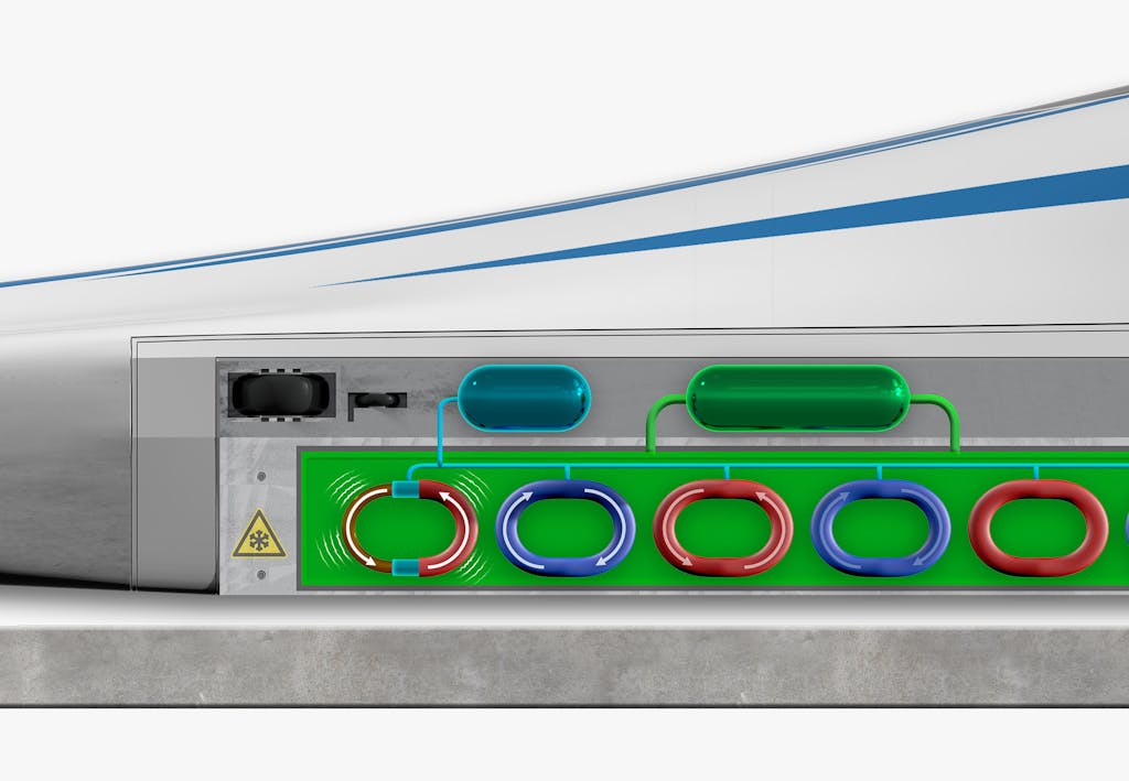 El och nedkylda magneter satte fart på tågen | illvet.se