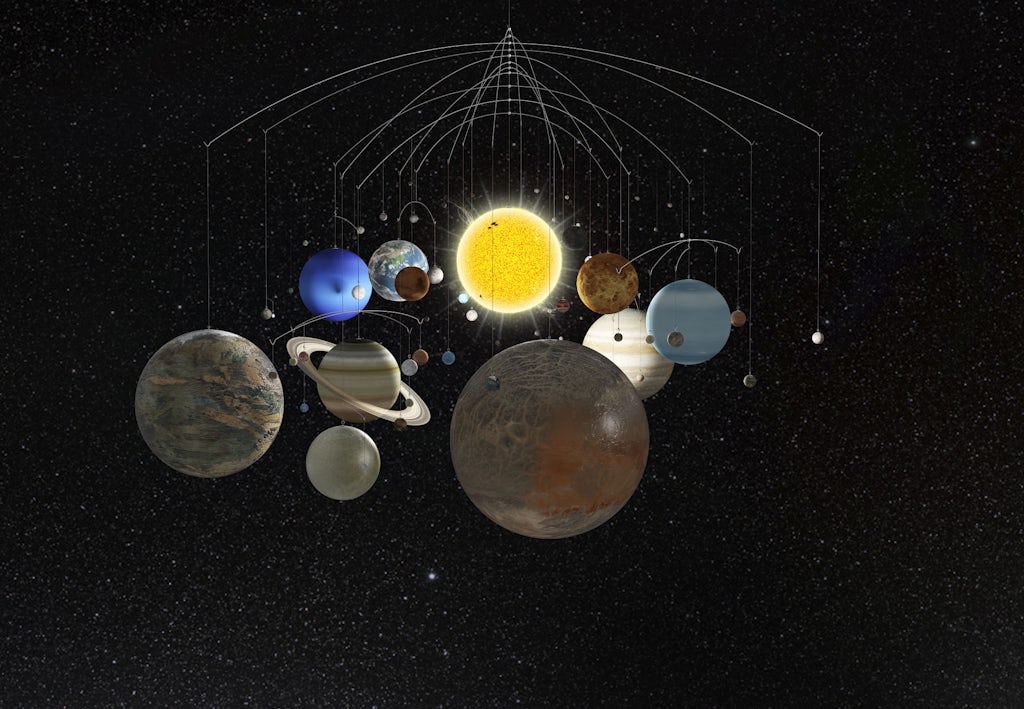 Rækkefølge på planeter i Solsystemet | illvid.dk