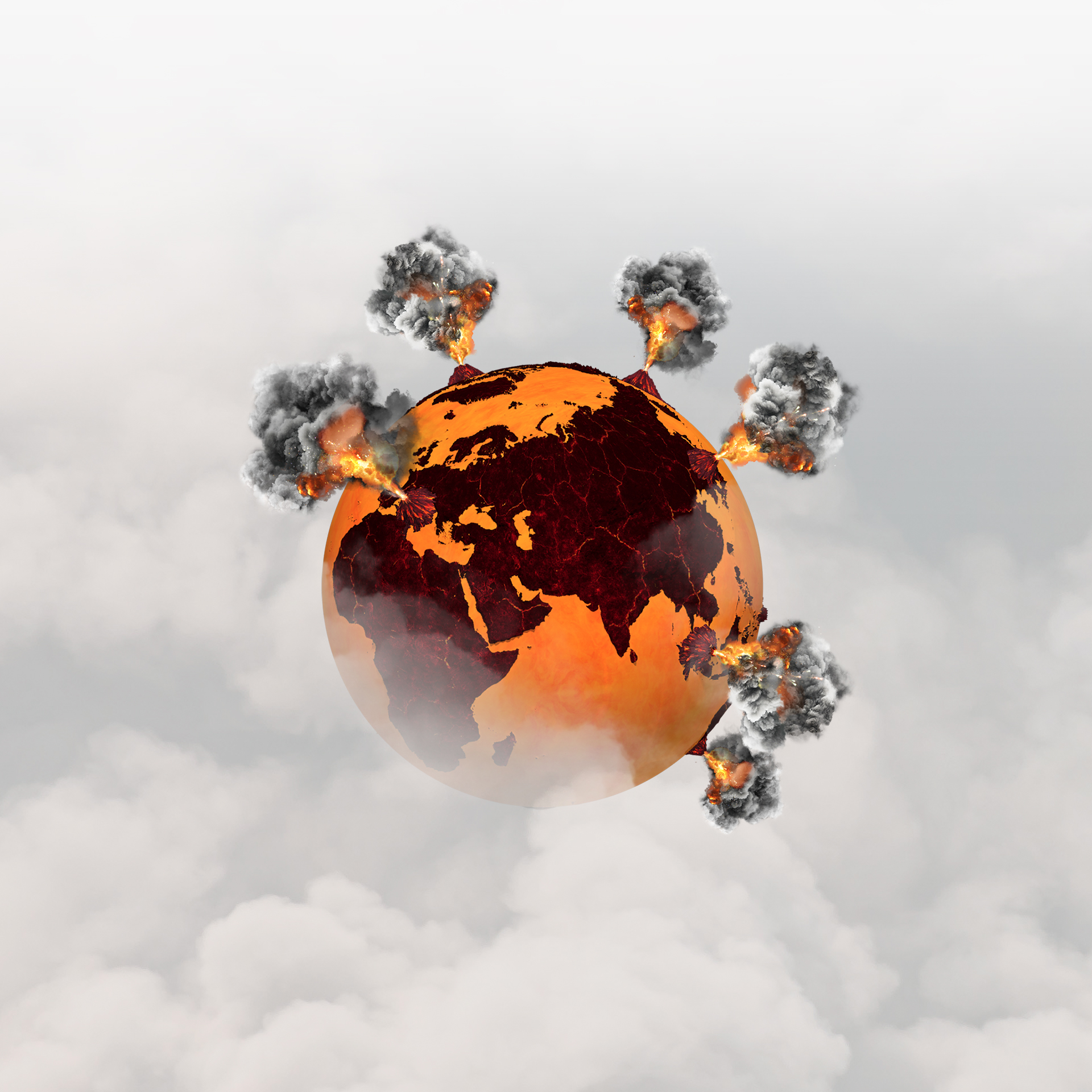 Hier liggen de supervulkanen van de aarde | wibnet.nl