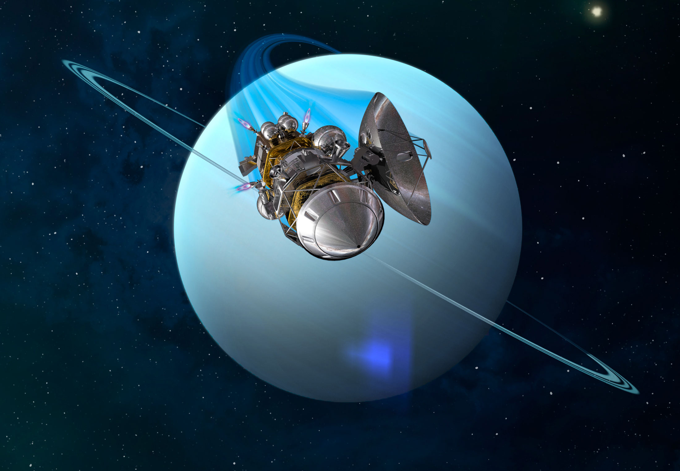 Space probe to visit the oddest planet in the Solar System ...