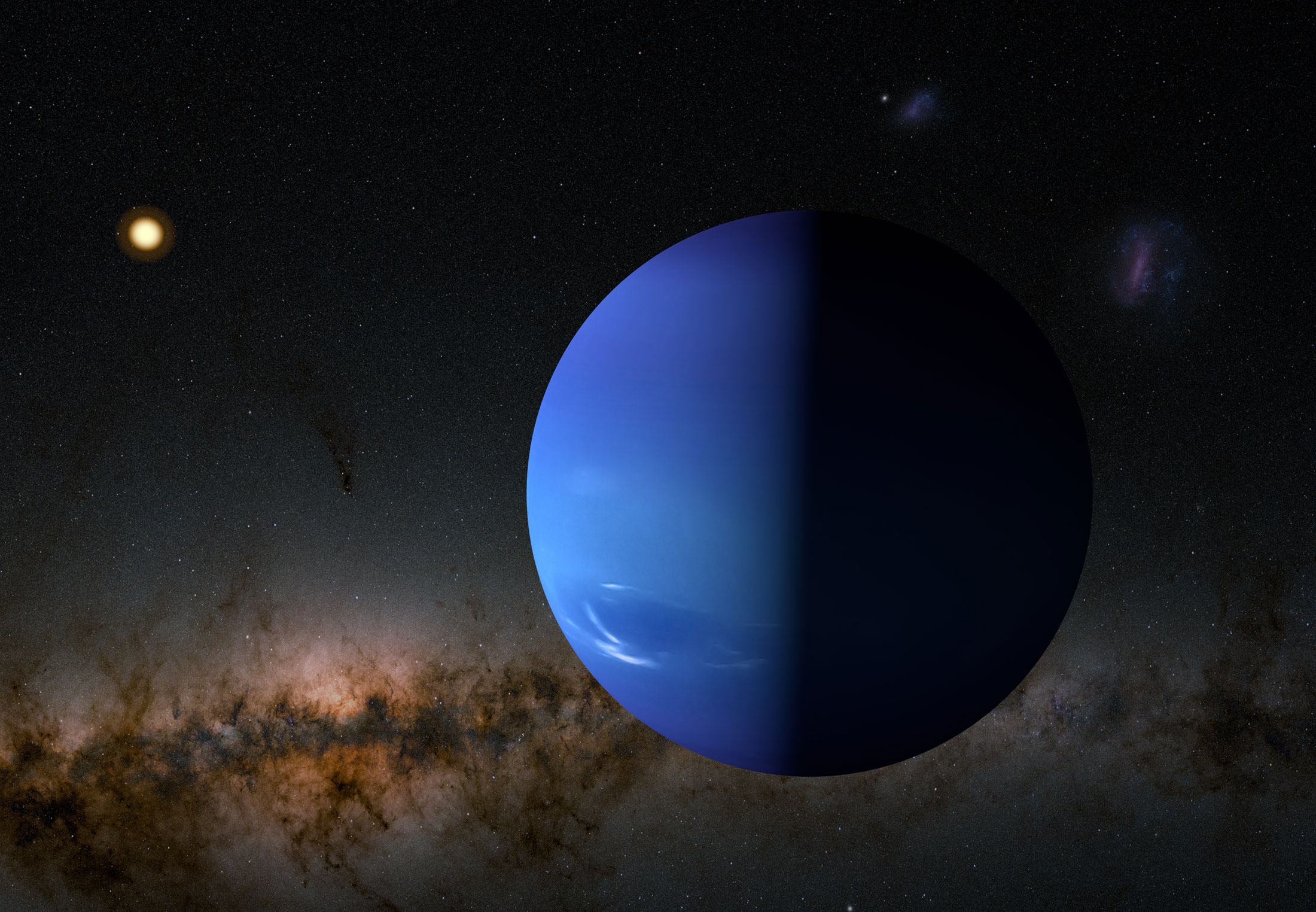 Hvor i Solsystemet er året længst? | illvid.dk