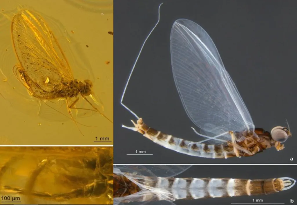 Insectensoort gevonden in 35 miljoen jaar oud barnsteen | wibnet.nl