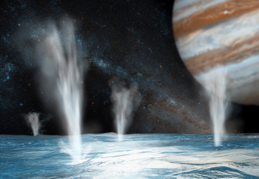 Jupiterin kuut ovat Maata vetisempiä | tieku.fi