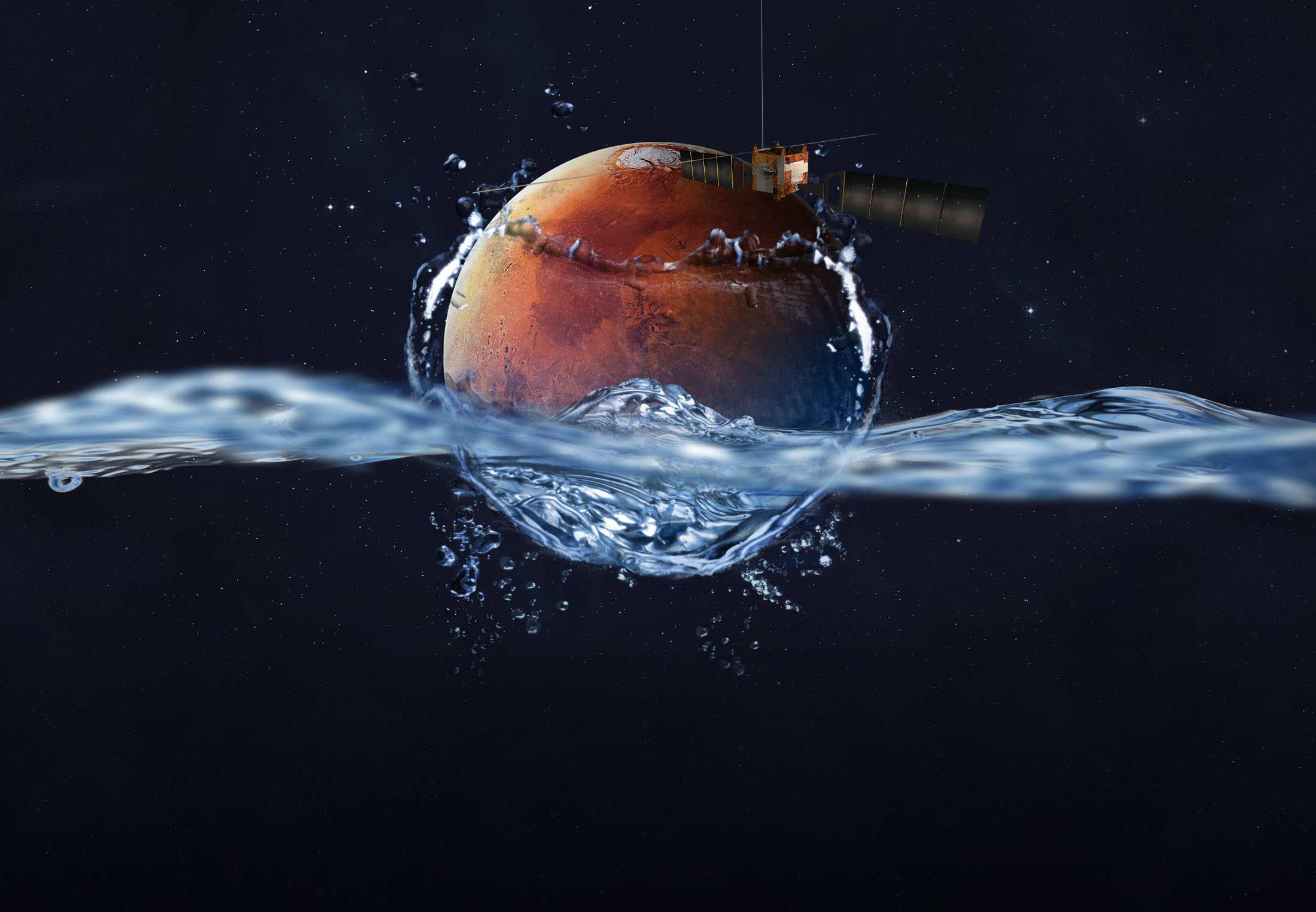 Mars har vid flera tillfällen varit en blå planet | illvet.se