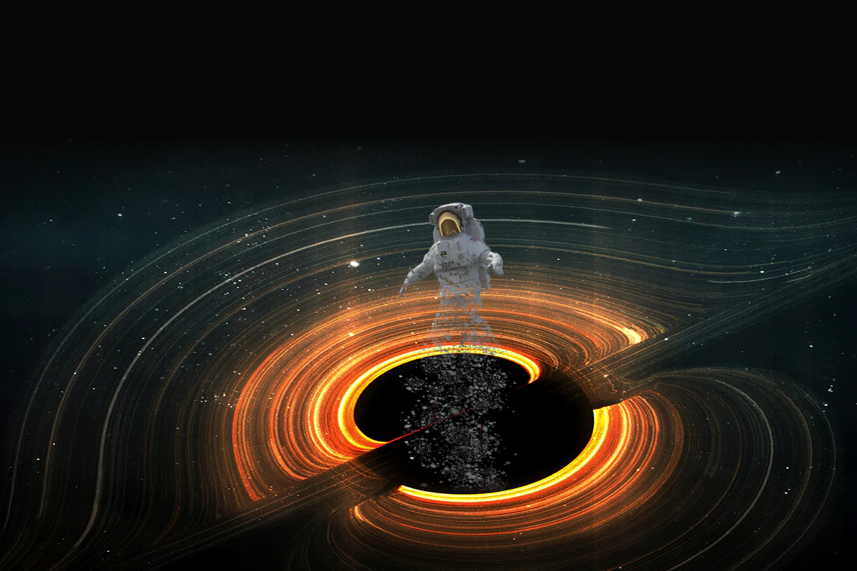 Universums oundvikliga återvändsgränd – en astronaut i ett svart hål ...