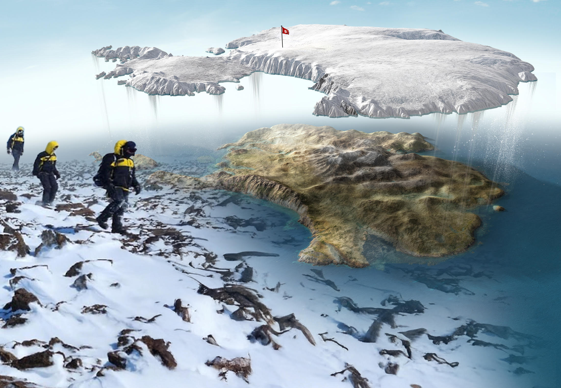 Researchers solve the mystery of a puzzling hidden mountain range in ...
