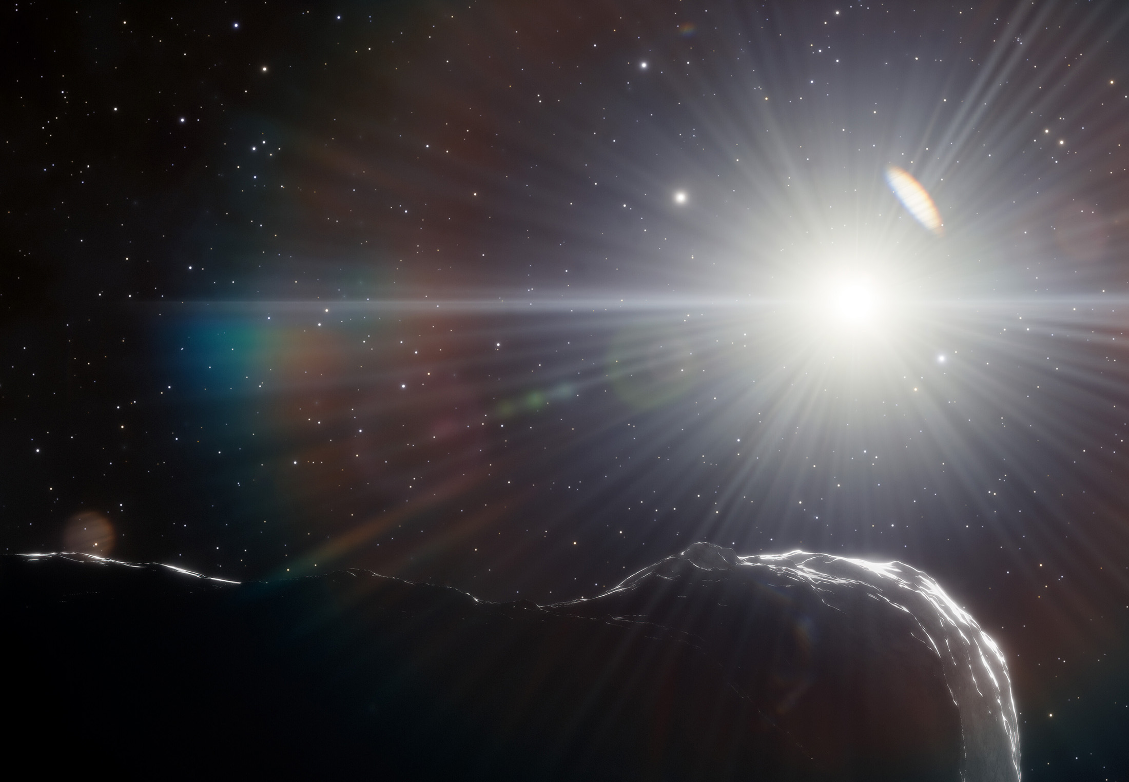 Astronomit tarkastelivat useiden teleskooppien ottamia kuvia — ja ...