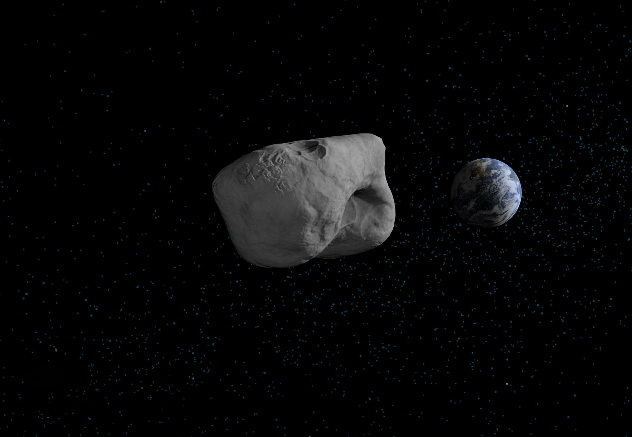 Planetoïde 2024 YR4 heeft een kans van 1,3 procent om de aarde te raken ...