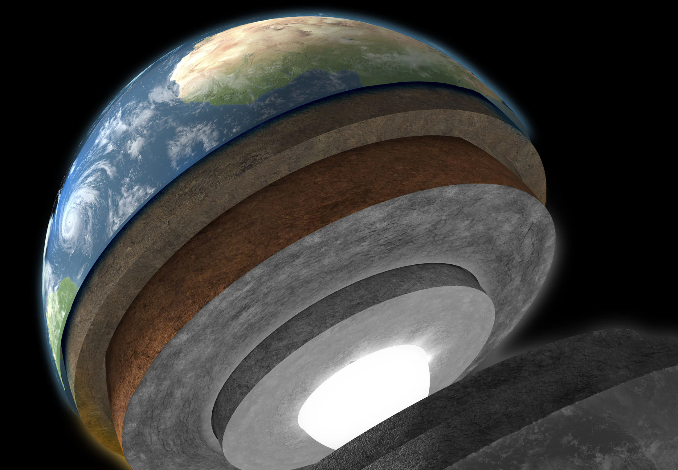 Deep beneath a massive mountain range, Earth is undergoing dramatic ...